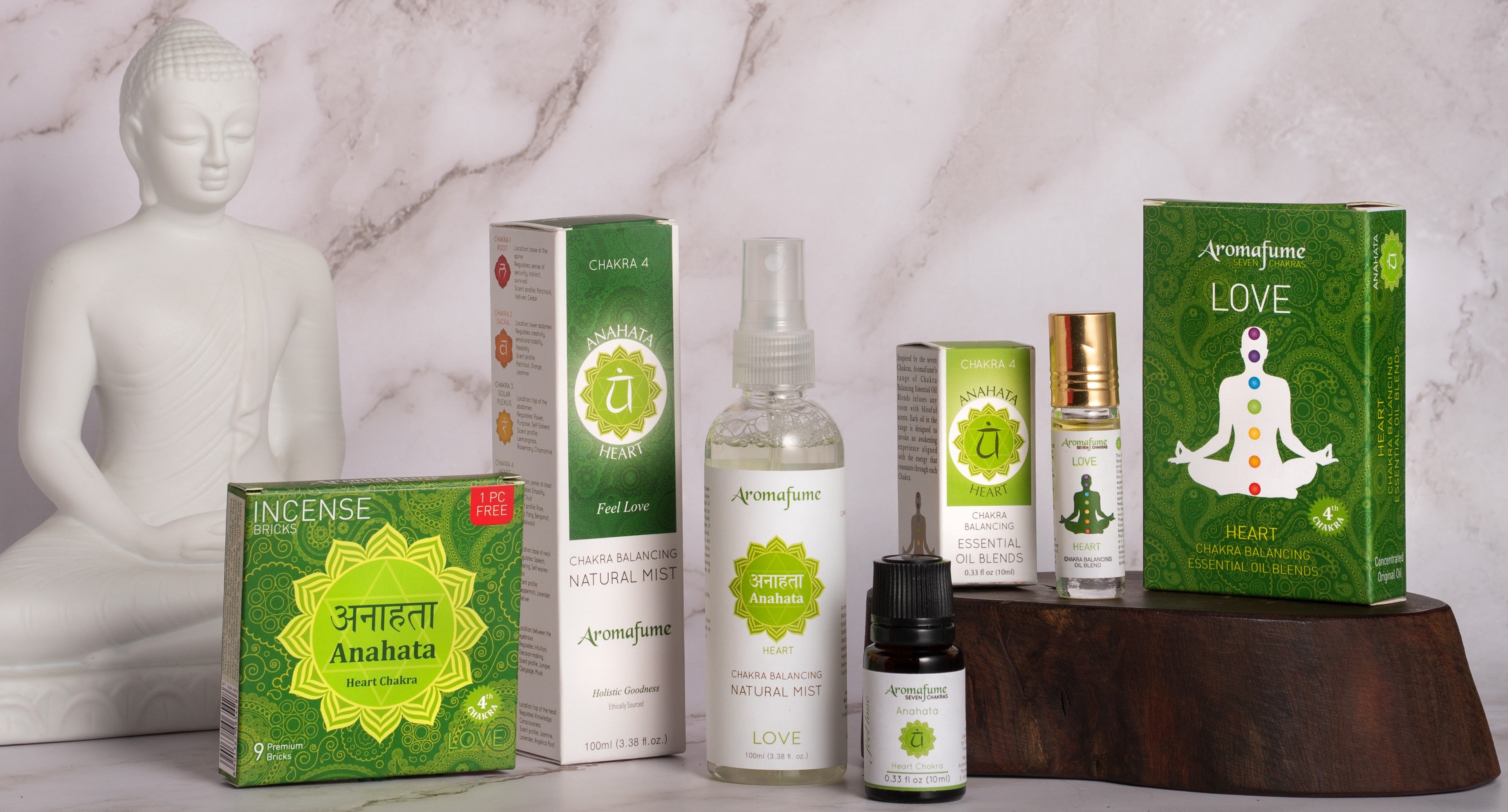 Heart Chakra Balancing Mist | Anahata Healing – Aromafume India ...