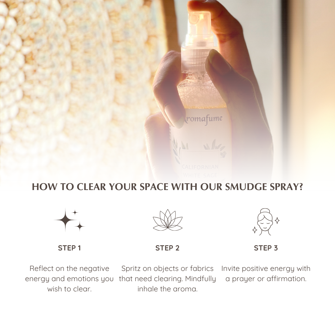 White Sage Smudge Spray Gift Set | White Sage Cleansing Benefits ...