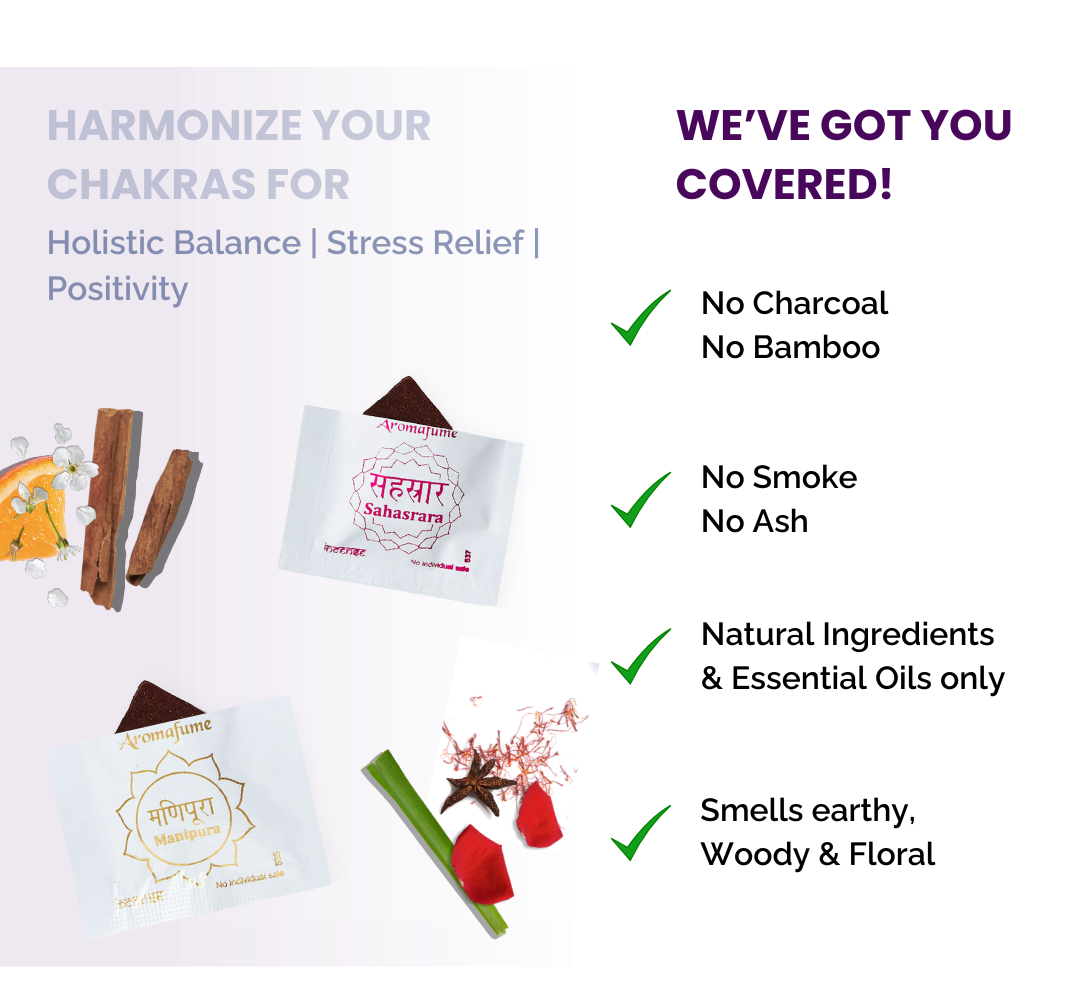 7 Chakra Incense Bricks & Burner - Gift Set — Aromafume - Discover the ...