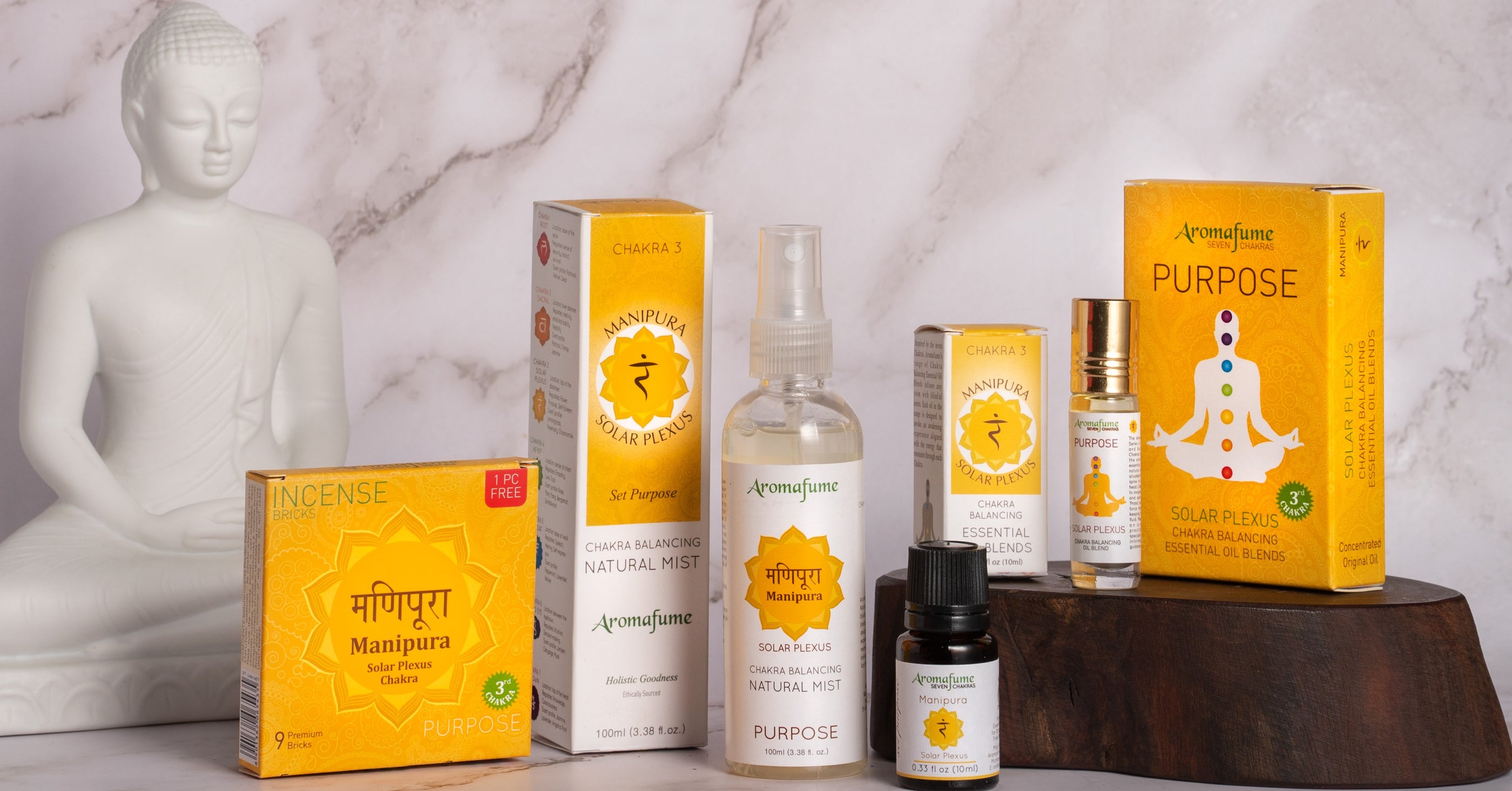 Solar Plexus Chakra Balancing Mist | Manipura Healing – Aromafume India ...