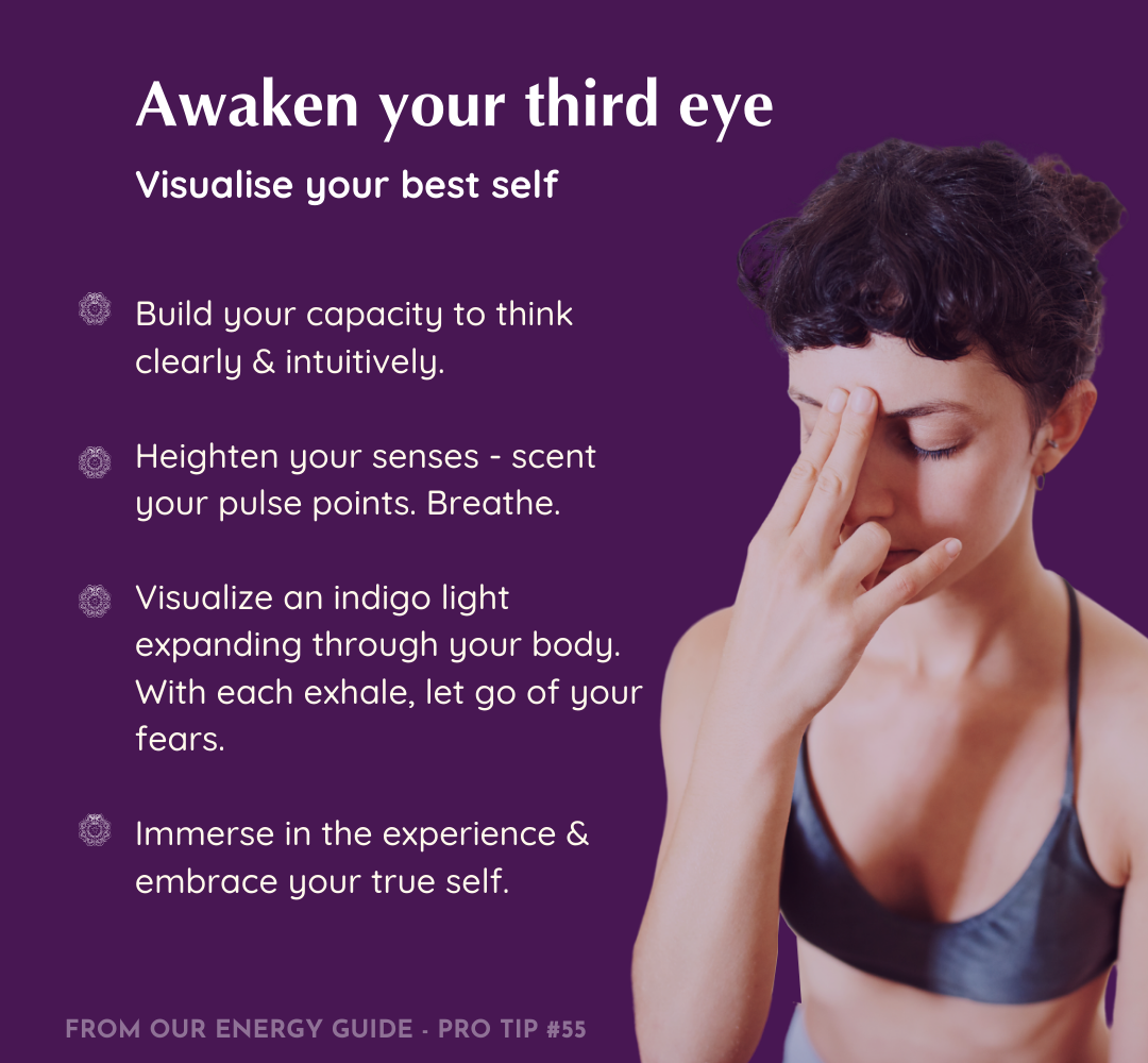 Third Eye Chakra Essential Oil Diffuser Blend Ajna Healing 6679
